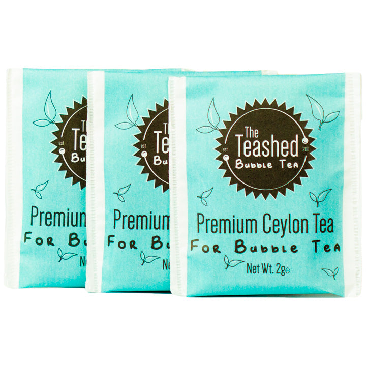 3 Ceylon Tea Bags for Bubble Tea – THE TEASHED