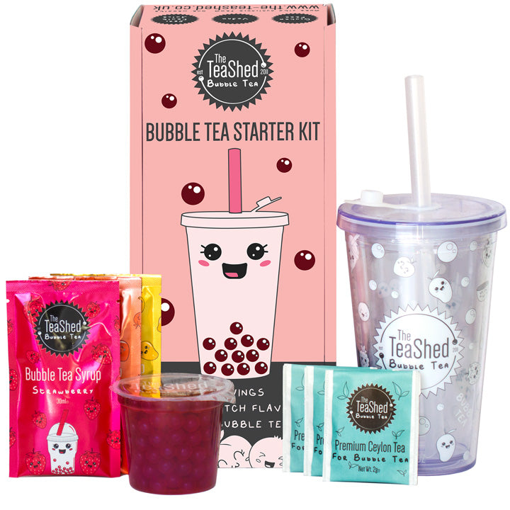 Bubble Tea Kit Starter Kit Gift Set with Reusable Bubble Tea Cup – THE ...